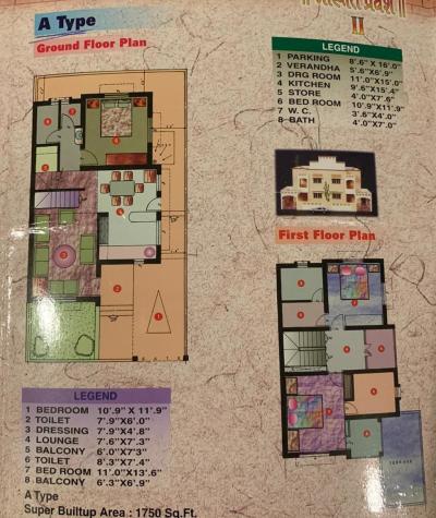 4 BHK House / Villa for sale in Ganesh Chokdi Anand - 1519 Sq. Ft.