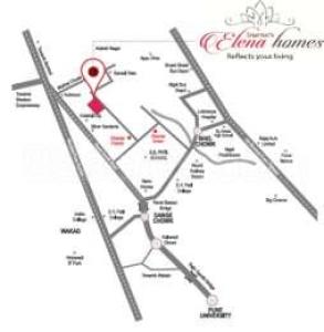 2 BHK Apartment / Flat for sale in Elena Homes Ravet Pune - 937 Sq. Ft ...