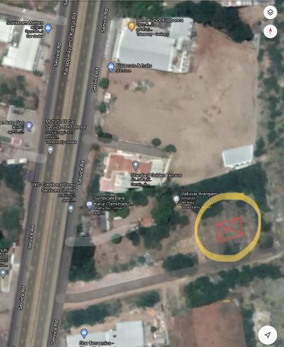 Residential land / Plot for sale in karur bypass - 222 Sq. Yard.