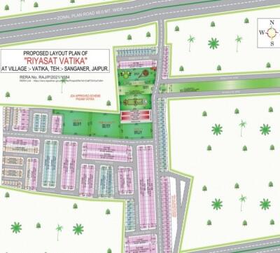 Residential plots for sale in Vatika, Jaipur - 42+ Land for sale in Vatika, Jaipur