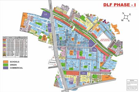 Residential land / Plot for sale in DLF City Plots DLF CITY PHASE 1 Gurgaon - 300 Sq. Yard.