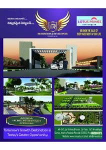 Lotus Primes Guntur, Lam | Price List & Brochure, Floor Plan, Location ...