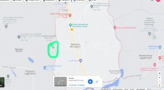 Residential land / Plot for sale in Angamaly Ernakulam - 3146 Sq. Yard.