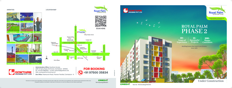 Royal Palm Block 2 Vilankurichi, Coimbatore | Price List & Brochure ...