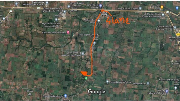 Agriculture / Farm land for sale in Kalmeshwar to Katol four lane ...
