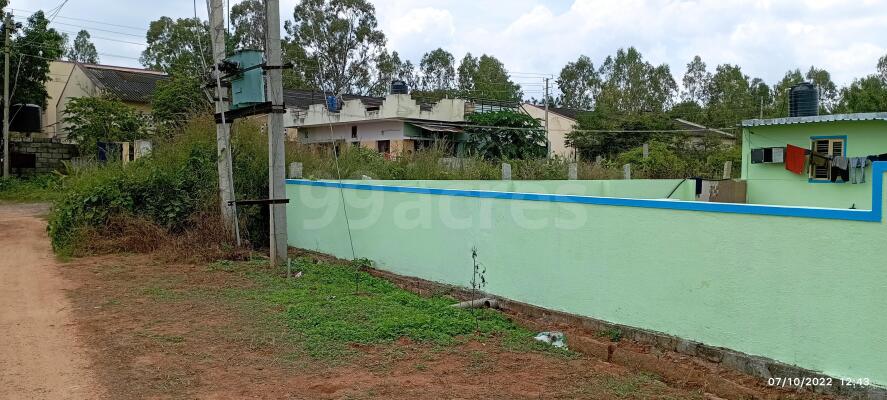 Residential land / Plot for sale in Bidadi Bangalore West - 267 Sq. Yard.