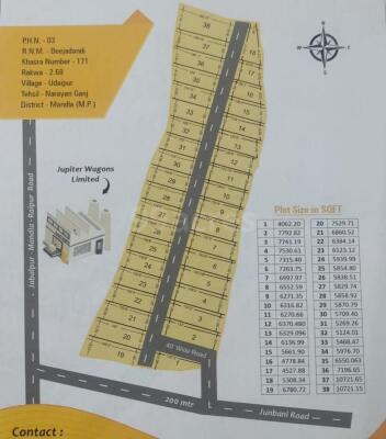 East Facing Plots in Jabalpur - East Facing Land / Plots for sale in ...