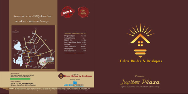 Jupiter Plaza Sector 4 Hiran Magri, Udaipur | Price List & Brochure, Floor Plan, Location Map ...
