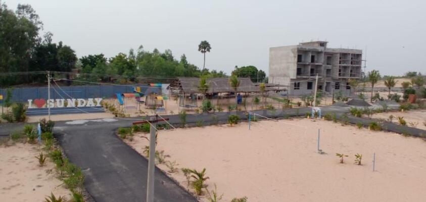 Plots for resale in Vanavil Sunday Beach, ECR to Marakanam road Chennai