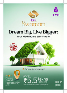 TVH Swarnam Sulur, Coimbatore | Price List & Brochure, Floor Plan ...