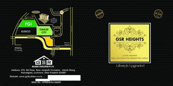 GSR Heights Amar Shaheed Path, Lucknow | Price List & Brochure, Floor ...
