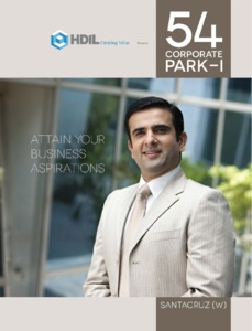 HDIL 54 Corporate Park Mumbai, Santacruz West - Invest in Studio Apartments