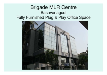 Brigade MLR Centre Bangalore South, Basavangudi | Resale Price List ...