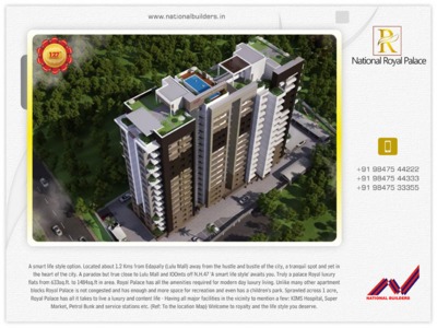 National Royal Palace Edappally, Kochi Resale Price List, Brochure ...