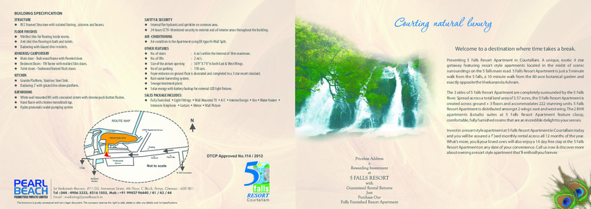 Pearl 5 Falls Courtallam, Tenkasi Resale Price List, Brochure, Floor ...