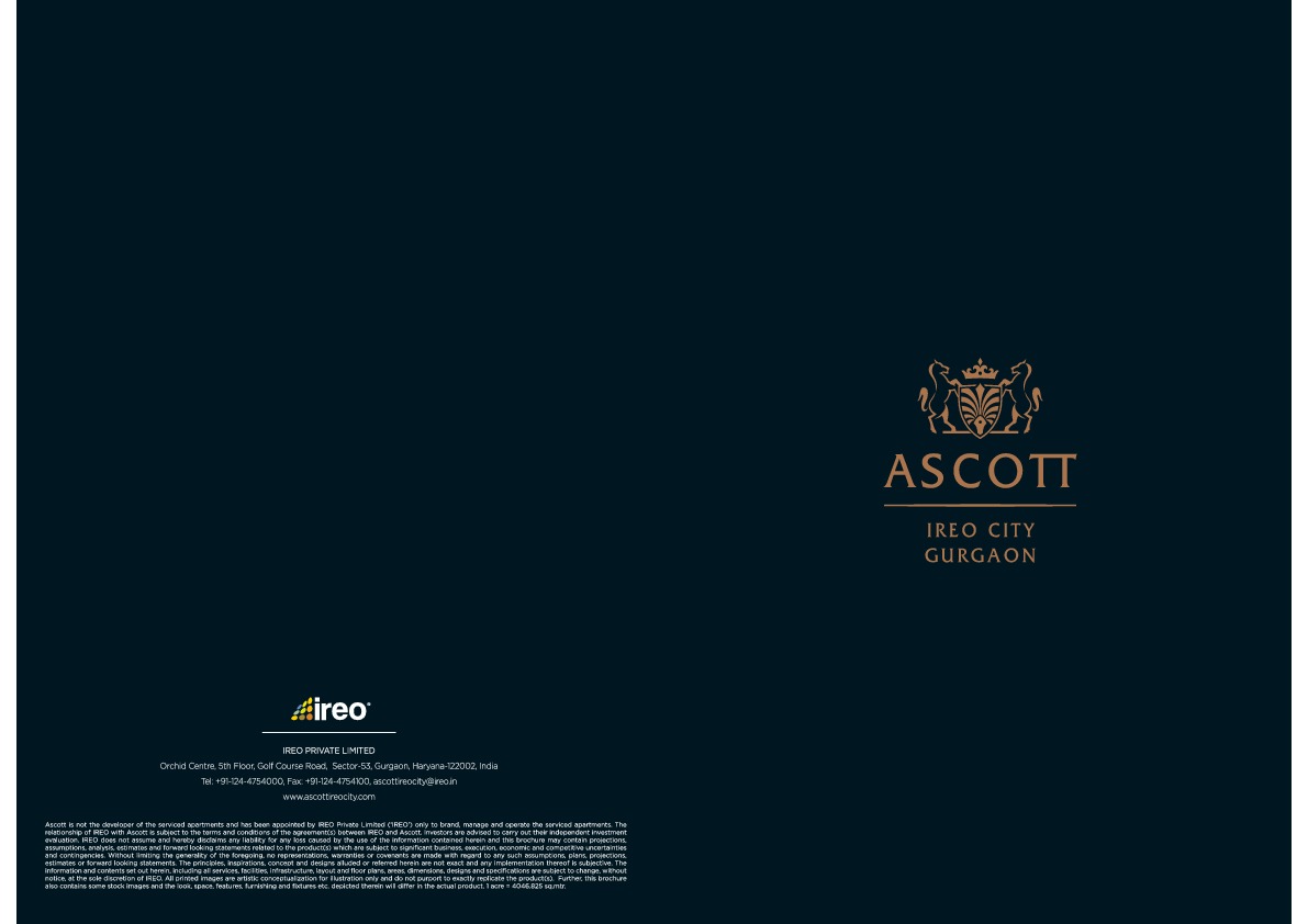 Ascott Ireo City Sector 59, Gurgaon | Resale Price List & Brochure