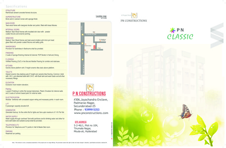 PN CLASSIC Tirumala Nagar, BN reddy nagar, Hyderabad Resale Price List ...