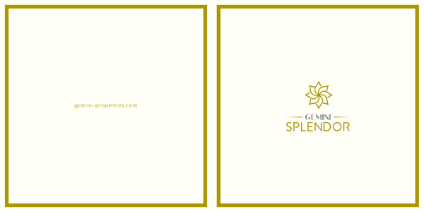 Gemini Splendor Dubai, Mohammed Bin Rashid Al Maktoum City Resale Price List, Brochure, Floor ...