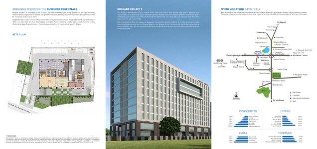 Brigade Senate 2 Bhoopsandra, Bellari Road | Resale Price List & Brochure