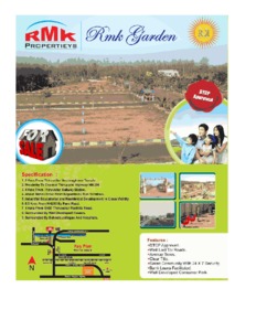 RMK Garden Ikkadu, Thiruvallur Resale Price List, Brochure, Floor Plan ...
