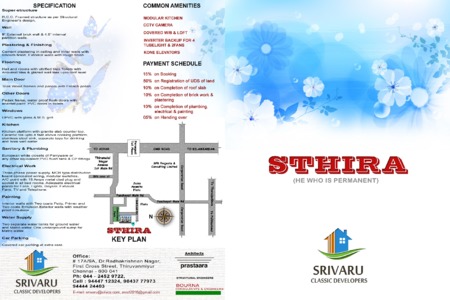 Srivaru Sthira Perungudi, Chennai South Resale Price List, Brochure ...