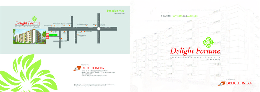 Delight Fortune Kompally, Hyderabad | Price List & Brochure, Floor Plan ...